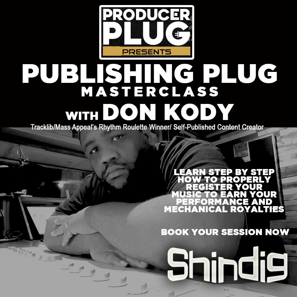 PRODUCER PLUG: PUBLISHING PLUG MASTER CLASS – Producerpluguni
